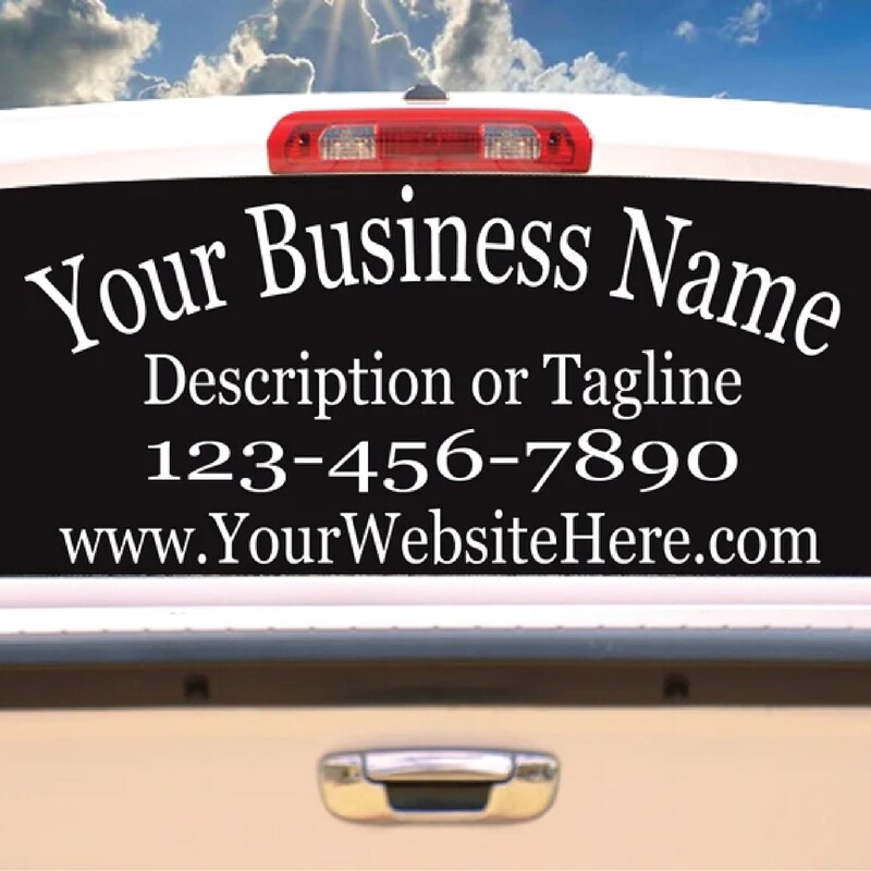 Custom Car Decal - Etsy