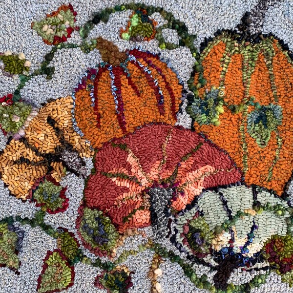 Pumpkin Rug Hooking Patterns - Etsy