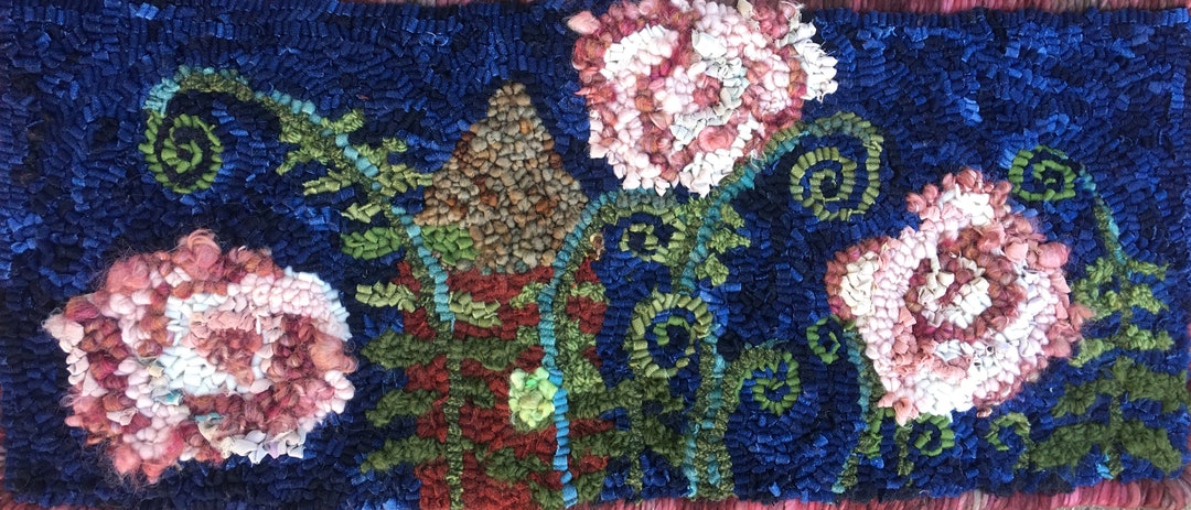 Rug Hooking Pattern Ferns - Etsy