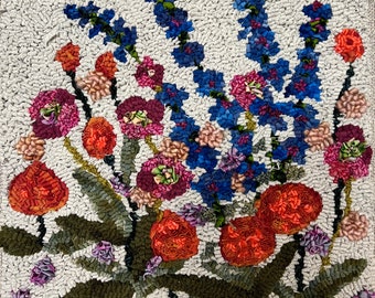 Rug Hooking Pattern Phlox in Proddy - Etsy