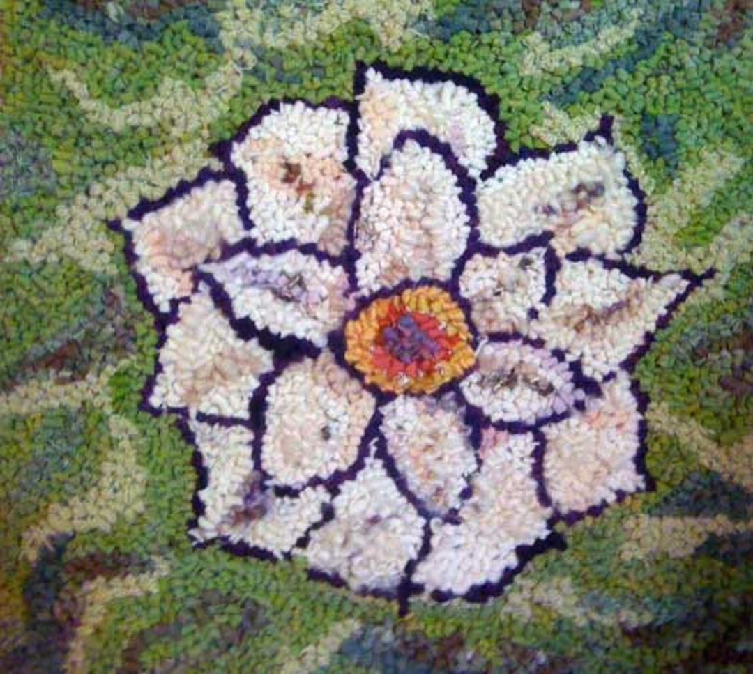 Rug Hooking Pattern Pinwheel 12x12 - Etsy