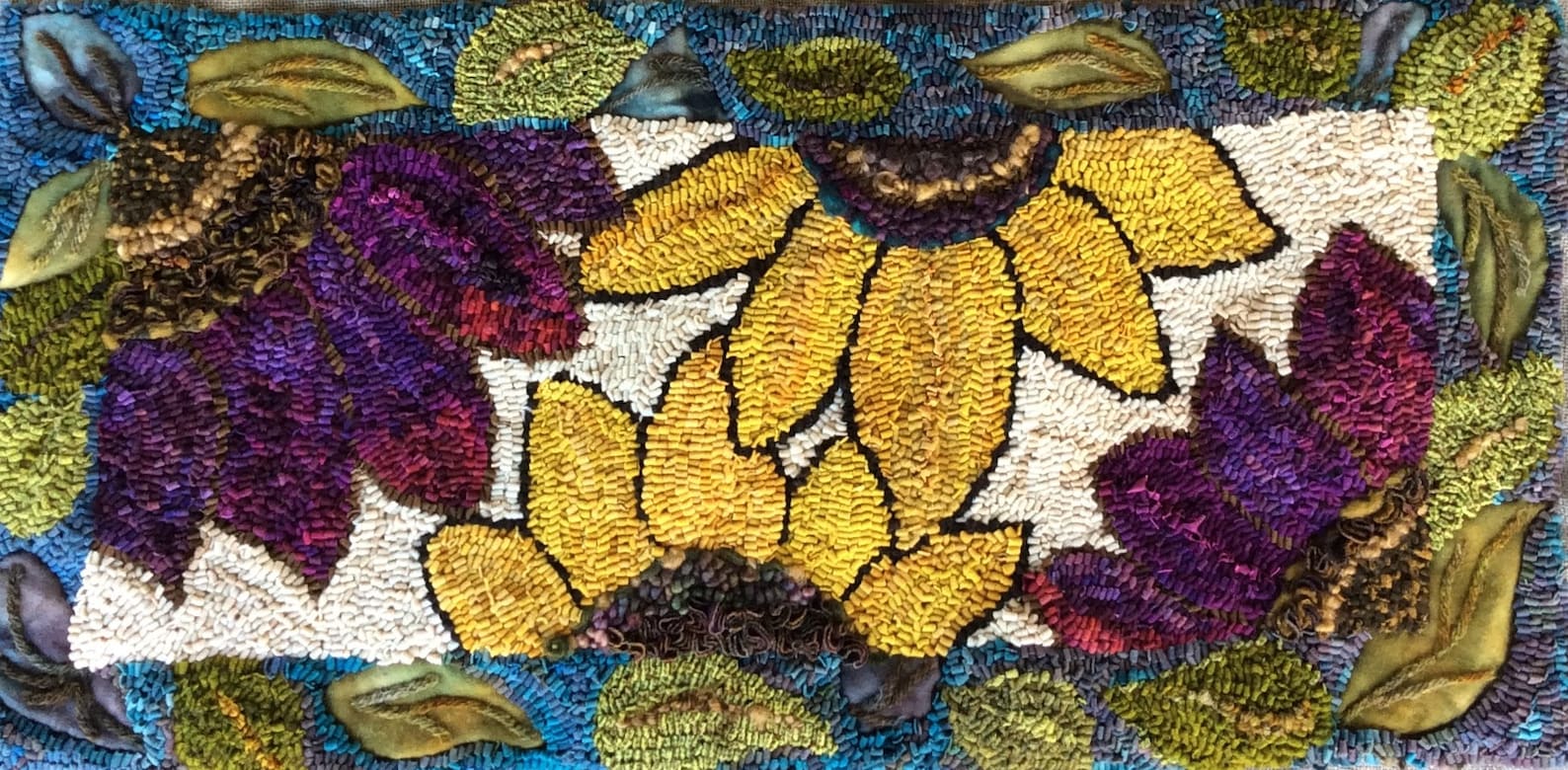 Rug Hooking Pattern Sunflowers - Etsy