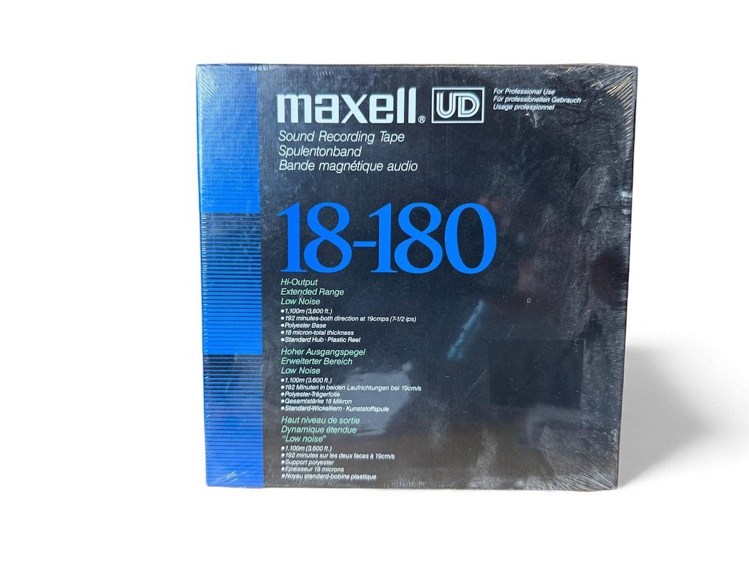Maxwell UD 18-180 18 Cm Reel FACTORY SEALED - Etsy