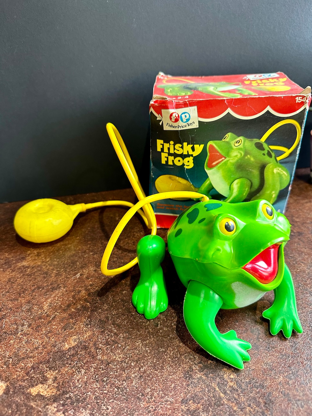 Vintage / Retro Toy Frisky Frog, Fisher-price Toys - Etsy