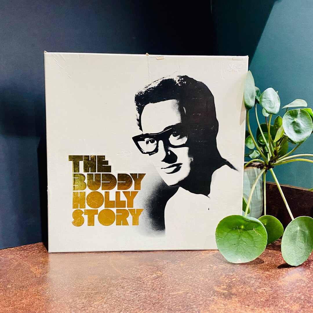 Vintage, 12” Vinyl Record, the Buddy Holly Story, Box Set - Etsy