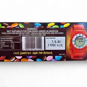 Rare Vintage Collectible Smarties Boxed Wristwatch - Etsy