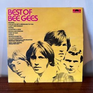Vintage 12” Lp Vinyl Record - Best of Bee Gees - Polydor - 583063B - Etsy