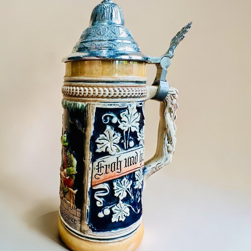 Ceramic Beer Stein - Etsy