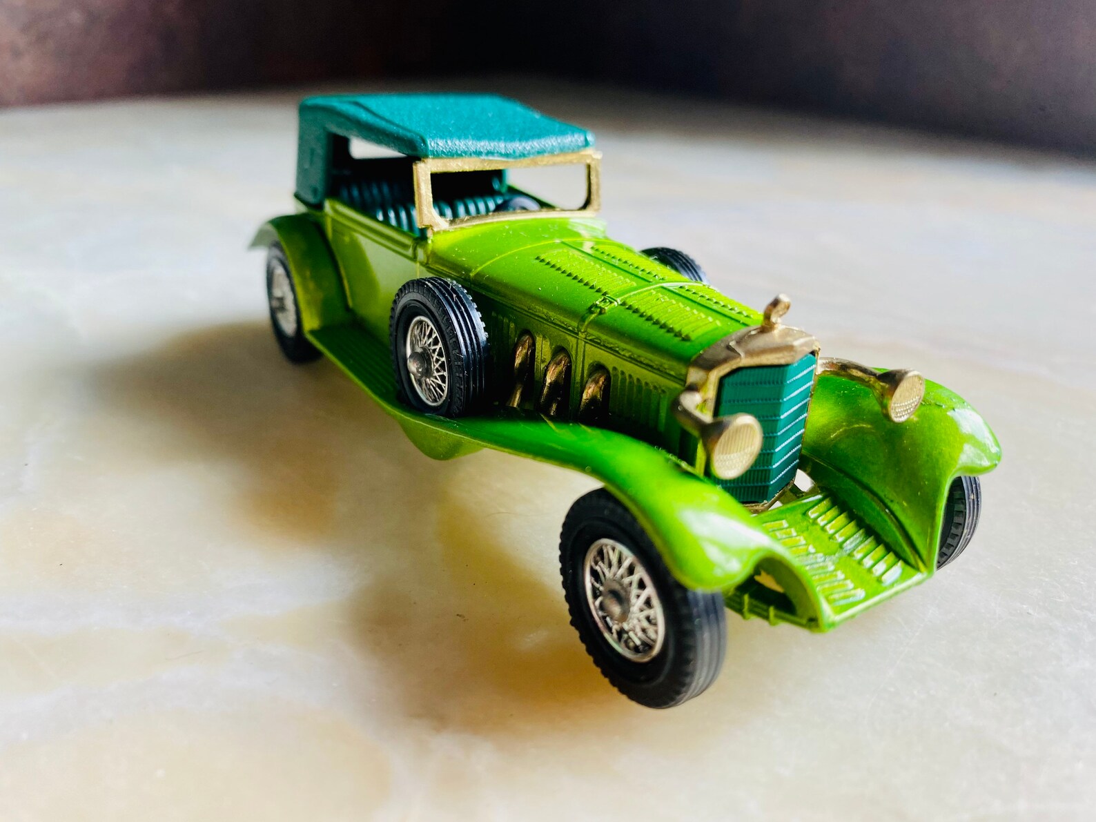 Vintage - Matchbox - L928 Mercedes SS Coupe - Green - in Original Box ...