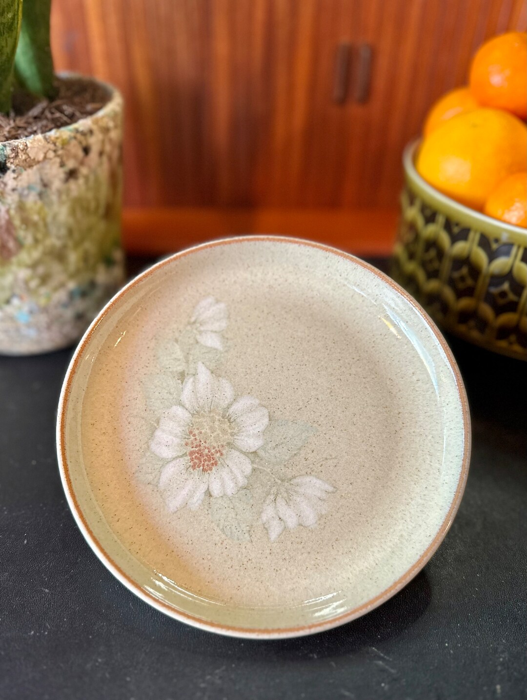 Vintage Denby ‘daybreak’ Tea Plate - Etsy