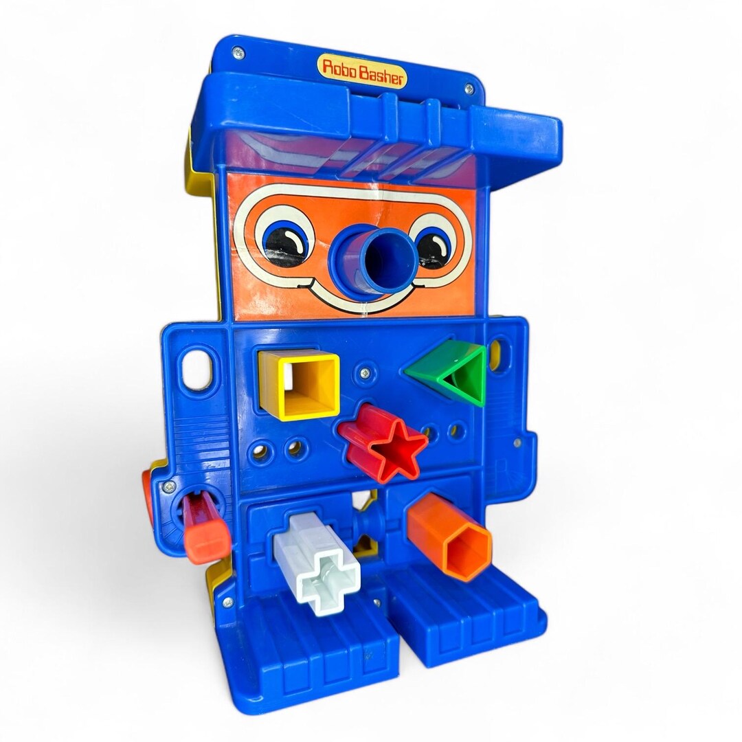 Vintage Robo Basher, Kiddicraft, Toy - Etsy