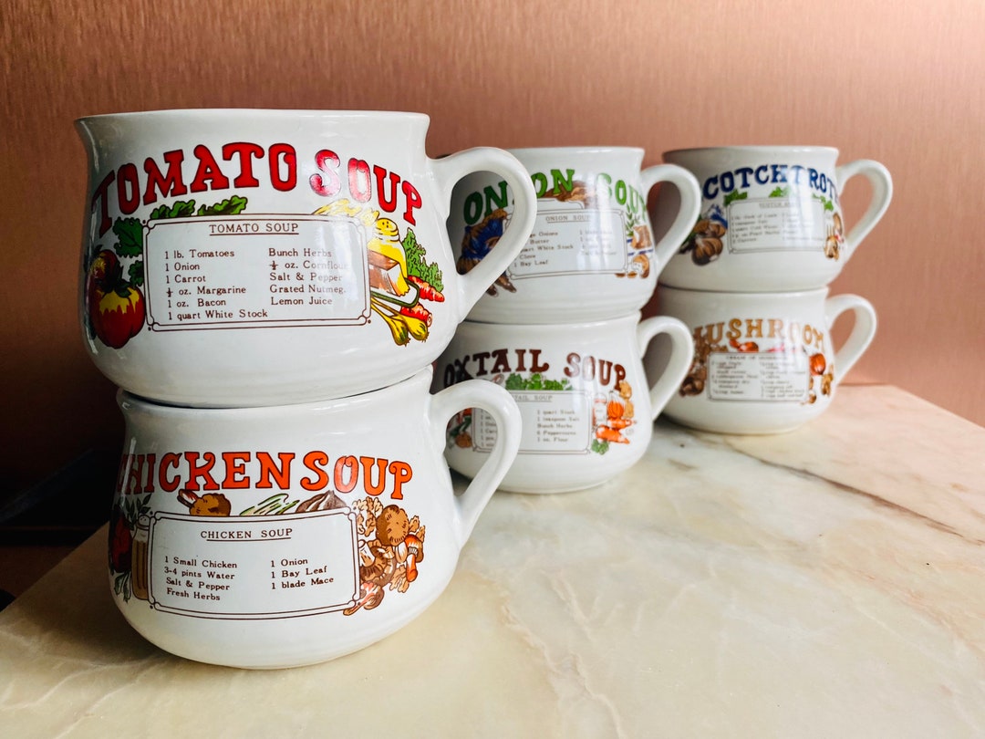 Vintage Kitchenware, 1970’s Retro Soup Cup / Mug / Bowl - Etsy