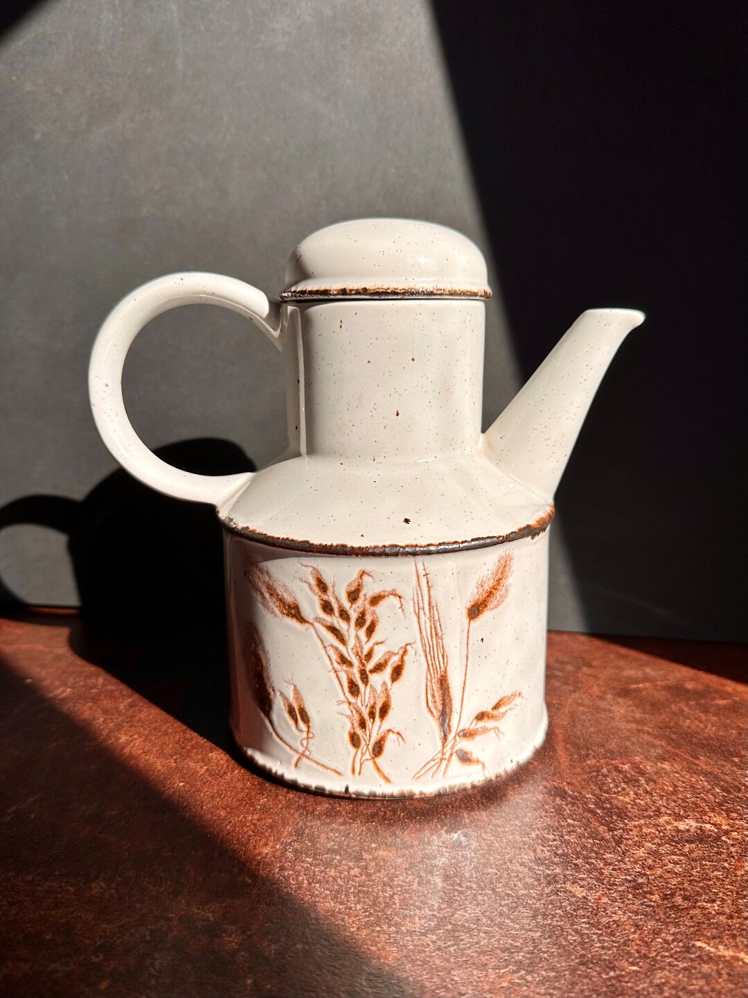 Midwinter Wild Oats Teapot / Coffee Pot - Etsy