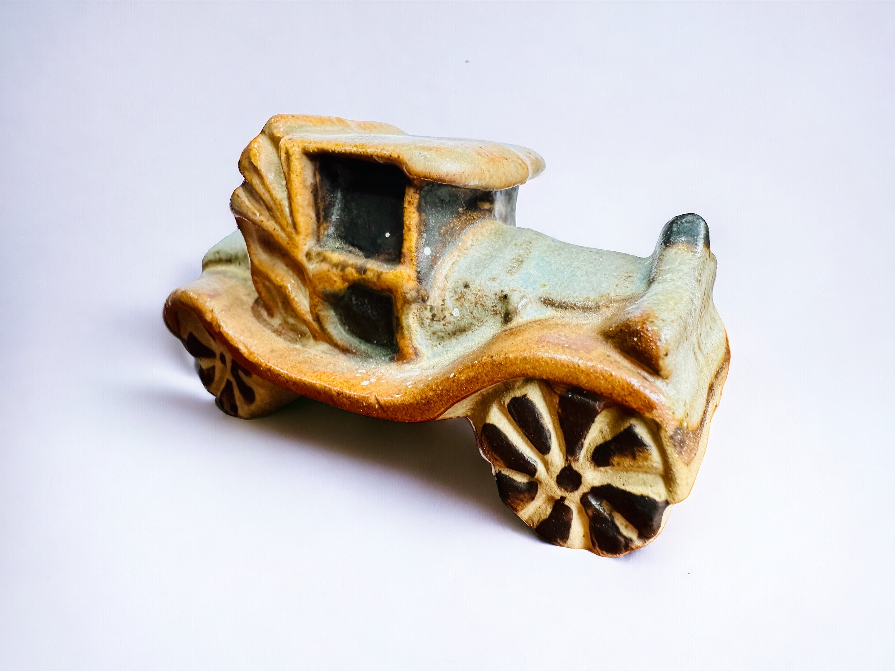Tremar Pottery Car / Vehicle Figurine, Handmade Ornament - Etsy