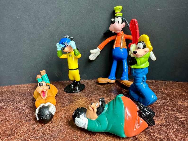 Set of Vintage Disney’s Goofy and the Goof Troop Vintage Toys - Etsy