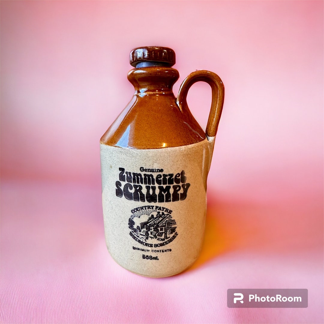 Vintage Moira Farmhouse Stoneware, Scrumpy Bottle - Etsy