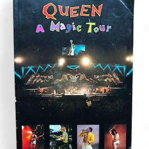 Queen, A Magic Tour, 1987, Programme - Etsy