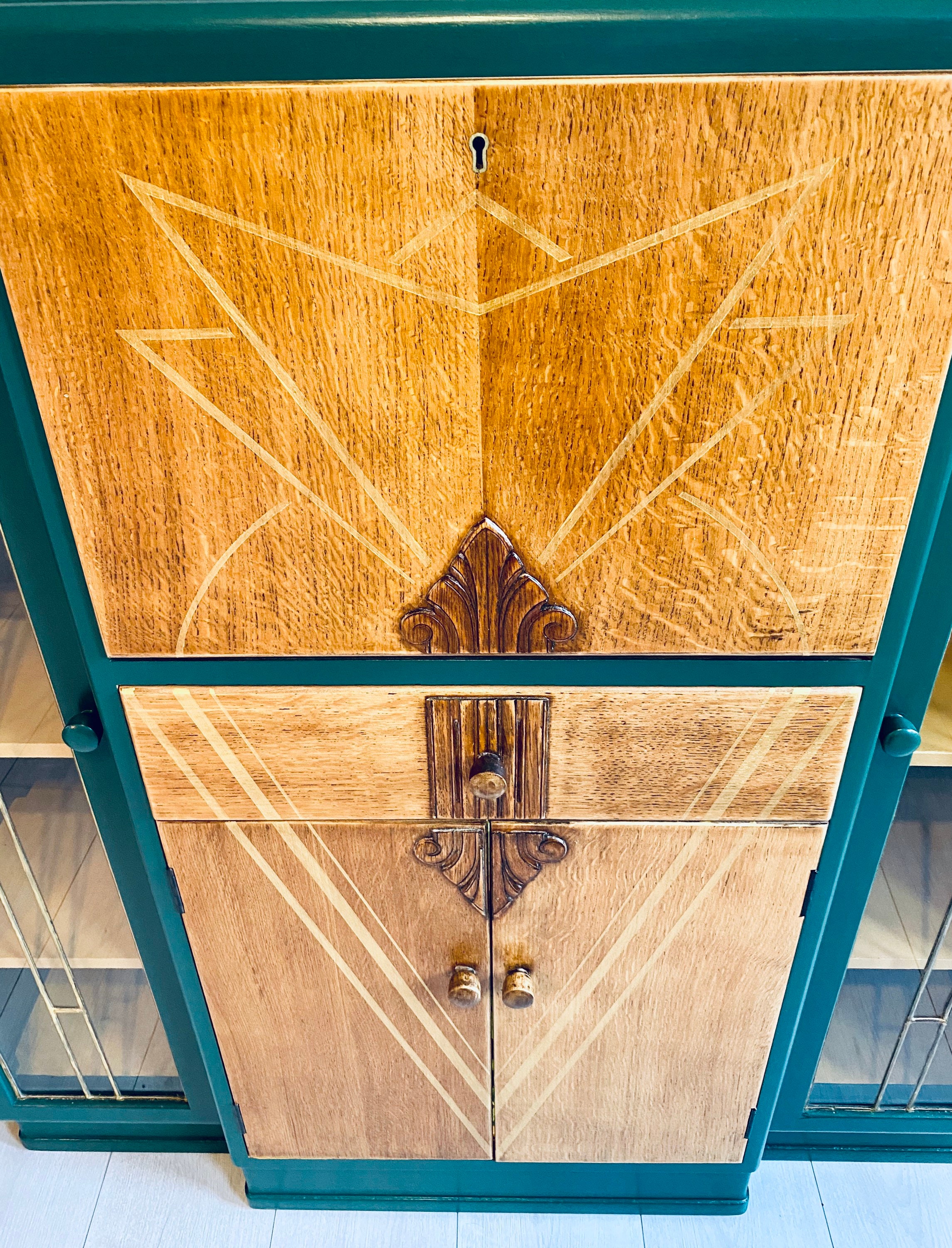 SOLD Vintage Restored Lebus Cocktail Cabinet / bar | Etsy