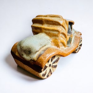 Tremar Pottery Car / Vehicle Figurine, Handmade Ornament - Etsy
