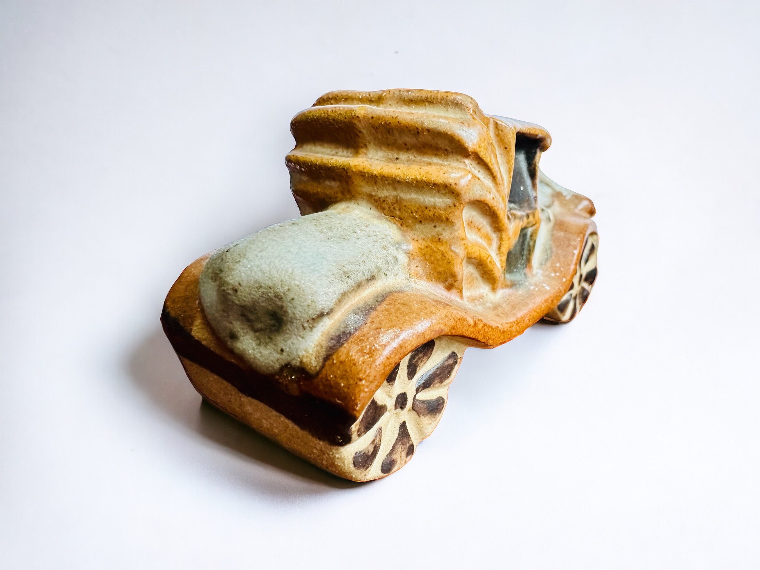 Tremar Pottery Car / Vehicle Figurine, Handmade Ornament - Etsy