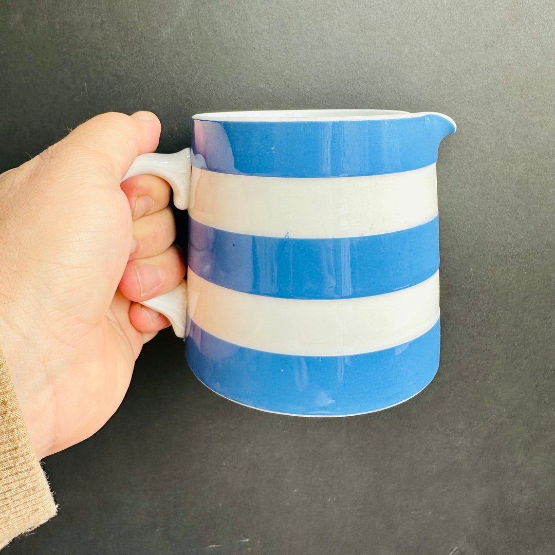 Vintage Early TG Green Large Jug, Cornishware, 1920-1930, Early Church Emblem - Etsy