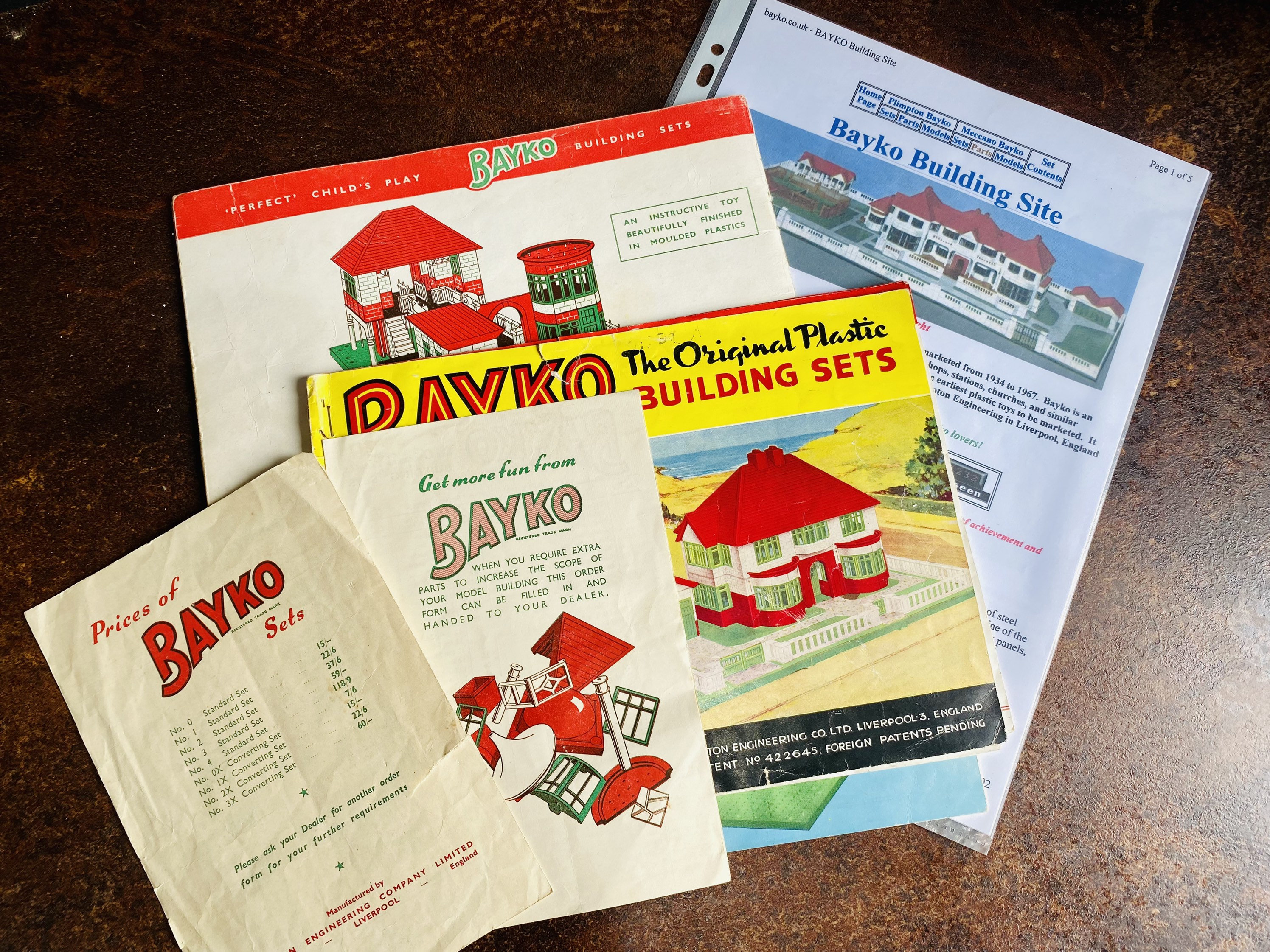 Huge Set Bayko Building Sets 0 and 3 Boxed - Etsy UK