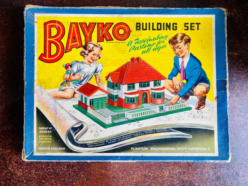 Huge Set Bayko Building Sets 0 and 3 Boxed - Etsy UK