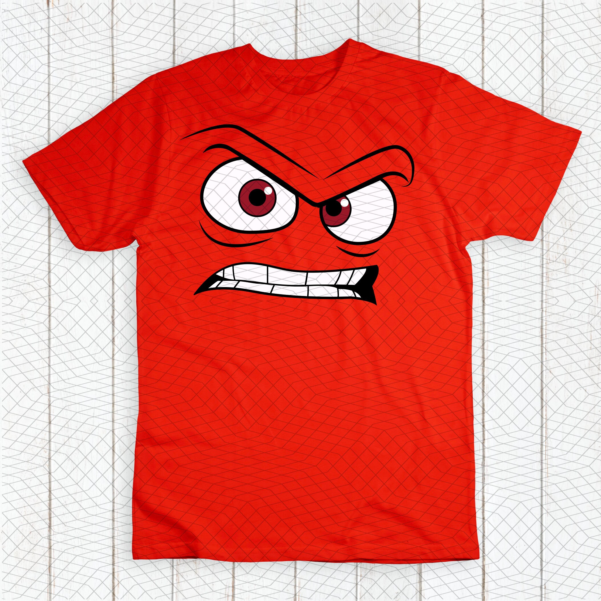 9 faces of emotions in vector, pdf, png, svg, for cutting, printing ...