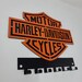 Harley Davidson 2D Key Holder 9.5 X 10.75 Mounts on Wall to - Etsy