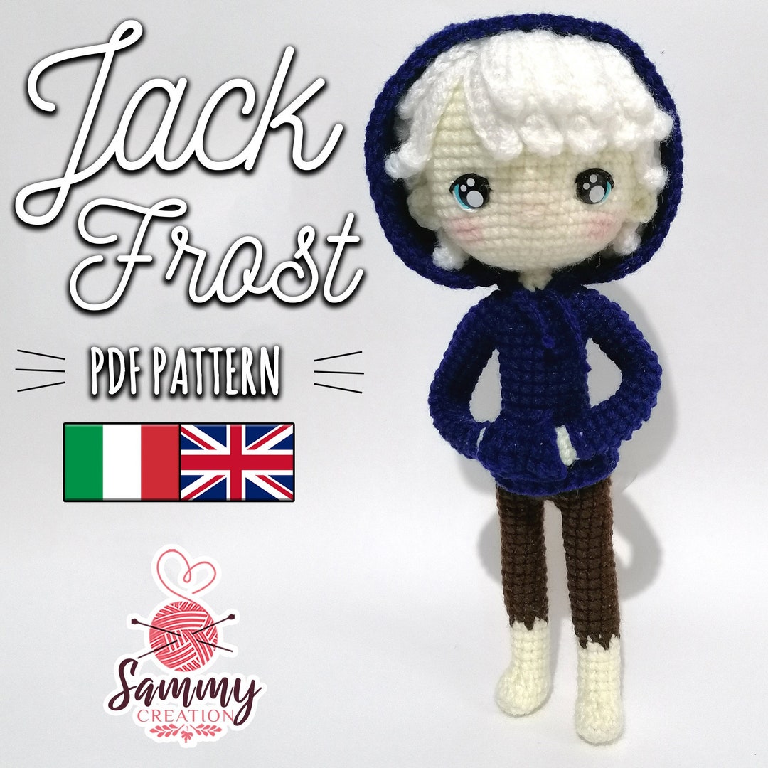Jack Frost Rise of the Guardians Las cinco 5 leyendas patrón de crochet ...