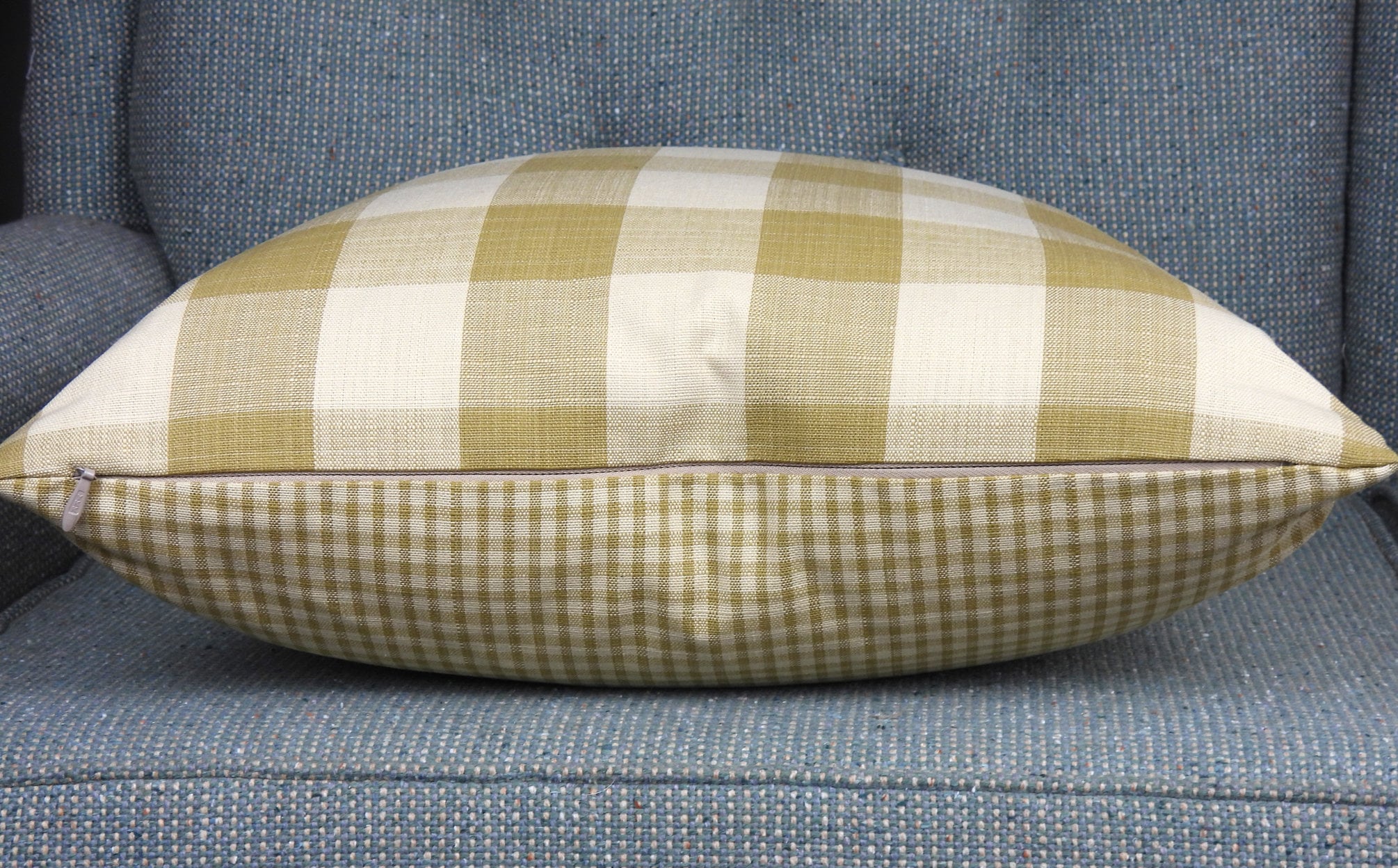 Buffalo Check Pillow Covers Reverse to Small Check Decorator - Etsy