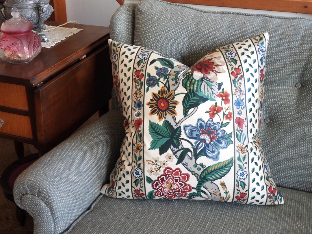 Colorful Pillow Covers, Traditional Pillows, Flower Throw Pillows, Pop ...