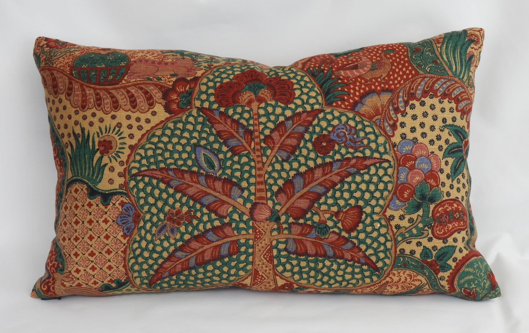 Bright Multi Color Jay Yang Design Pillow Cover, Double Sided Jewel ...