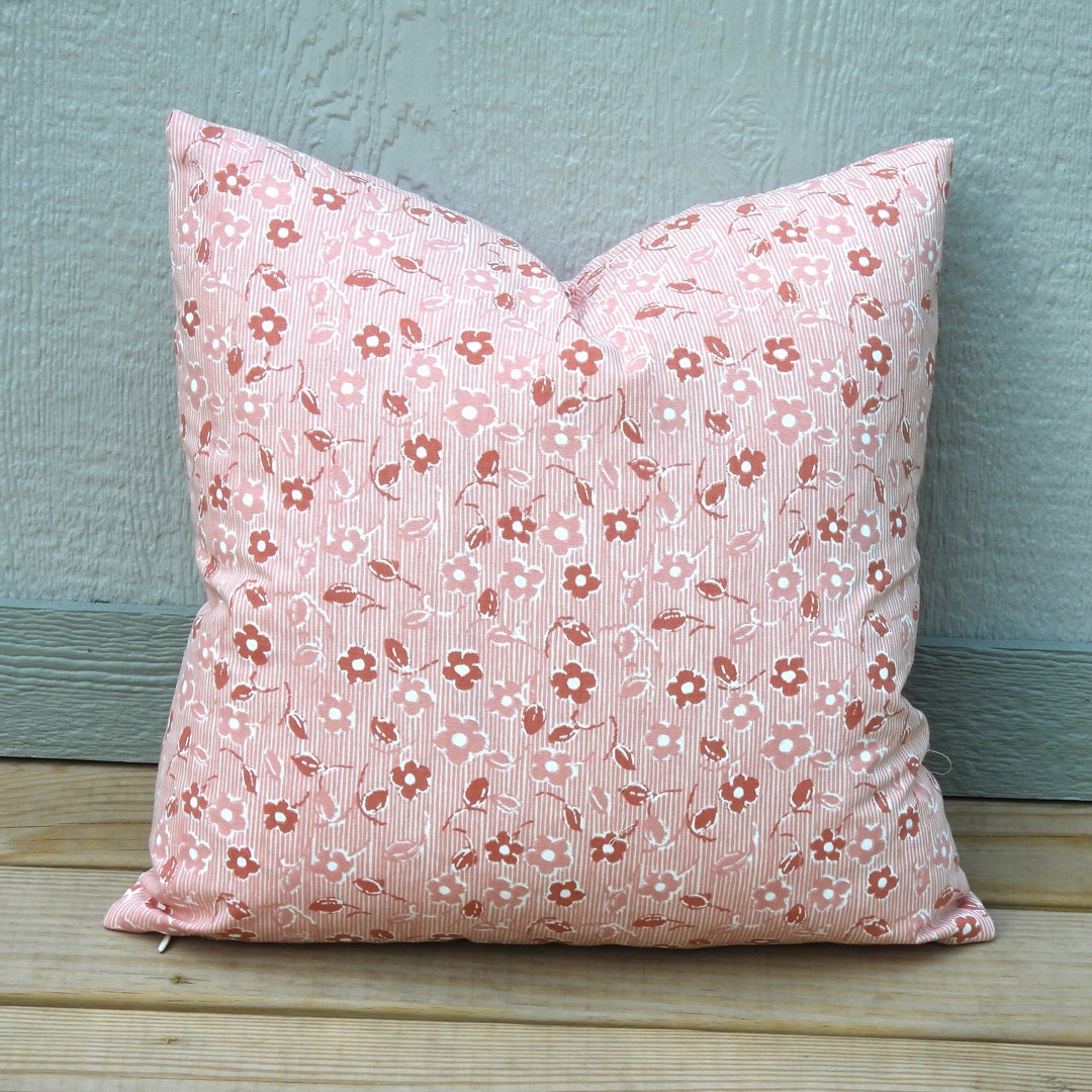 Cottagecore Pillow Covers, Pink Floral Pillows, Cute Pillows for ...