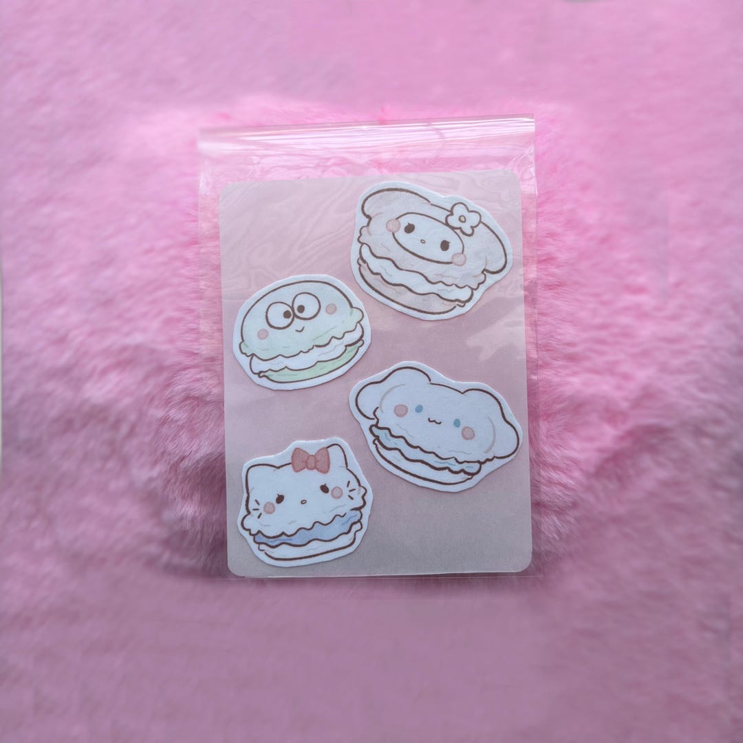 Macaroon Sticker Sheet 1 - Etsy