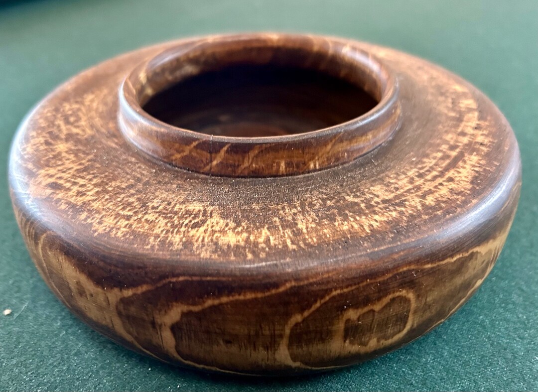 Handcrafted Wood ART WOODEN BOWL / Small Salads / Serving Display Bowl ...