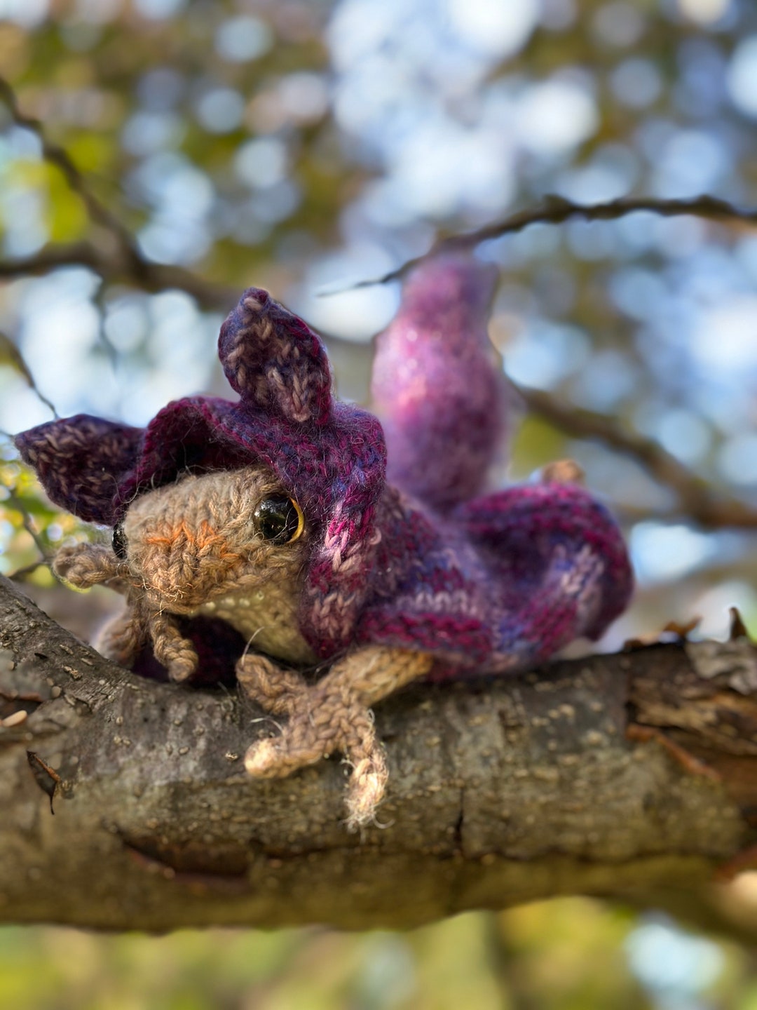 Knit Frog Cheshire Cat Amigurumi - Etsy