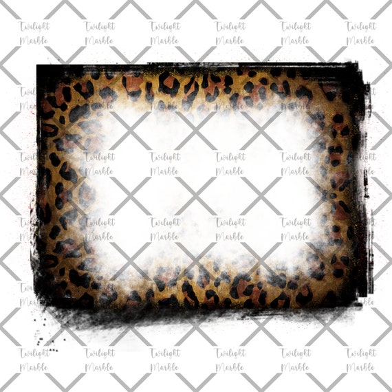 Distressed Leopard Cheetah Background With Bleach Affect Png - Etsy