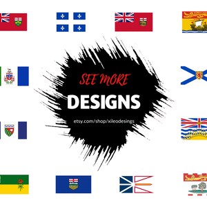 Nova Scotia SVG Canada Flag, Canadian Province Banner, Instant Digital ...