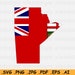 Manitoba Map Flag SVG, MB Canada Canadian Province State Territory ...