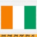 Ivory Coast Flag SVG, Côte D'ivoire National Nation Country Banner ...