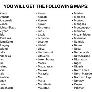 Individual World Countries Maps SVG, Country Nation National Map Solid ...