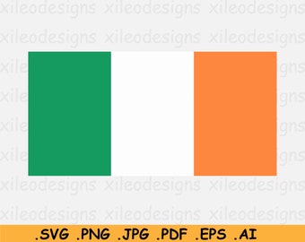 Irish Flag Svg - Etsy Canada
