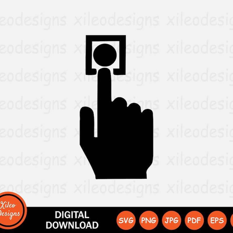 Push Button Clip Art - Etsy