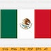 Mexico Flag SVG, Mexican National Nation Country Banner, Instant ...