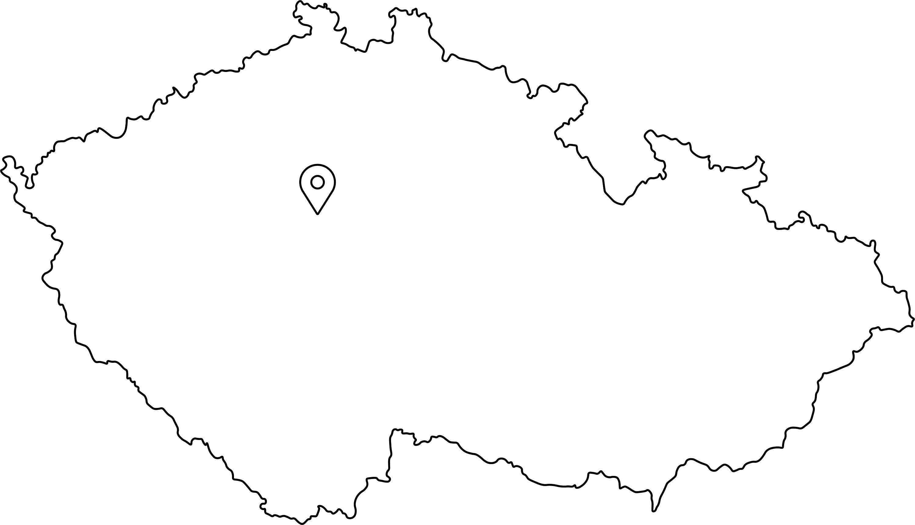 Prague Czechia Czech Republic Map Capital City Country | Etsy