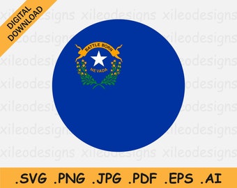 Nevada Vector Svg | Etsy
