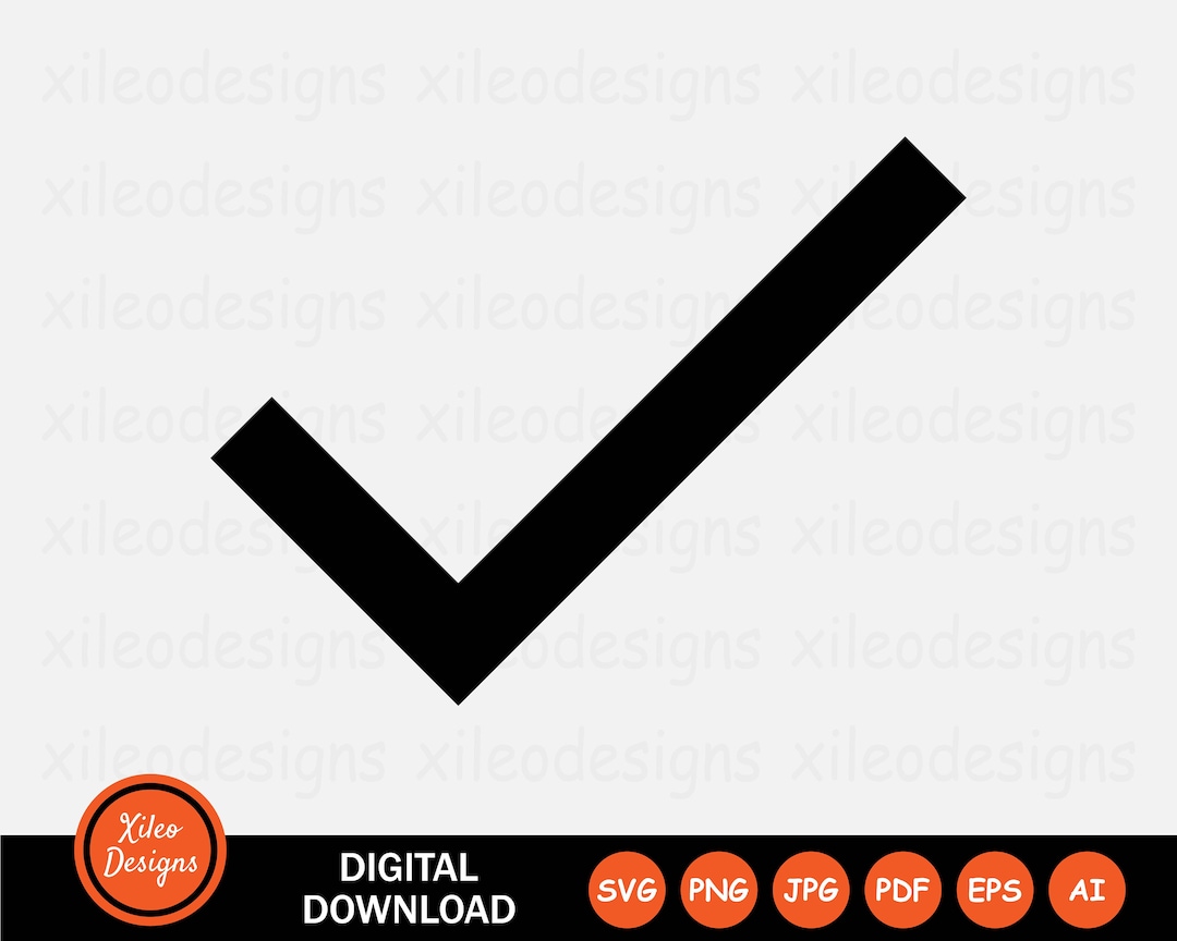 Tick Icon SVG Vote Yes Ok Approve Verify Positive Right Digital ...