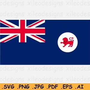 Tasmania Australia Flag SVG, Australian State Banner, Tassie Tas AU AUS ...