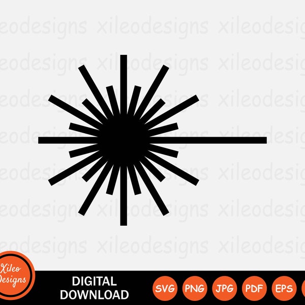 Laser Icon Svg - Etsy